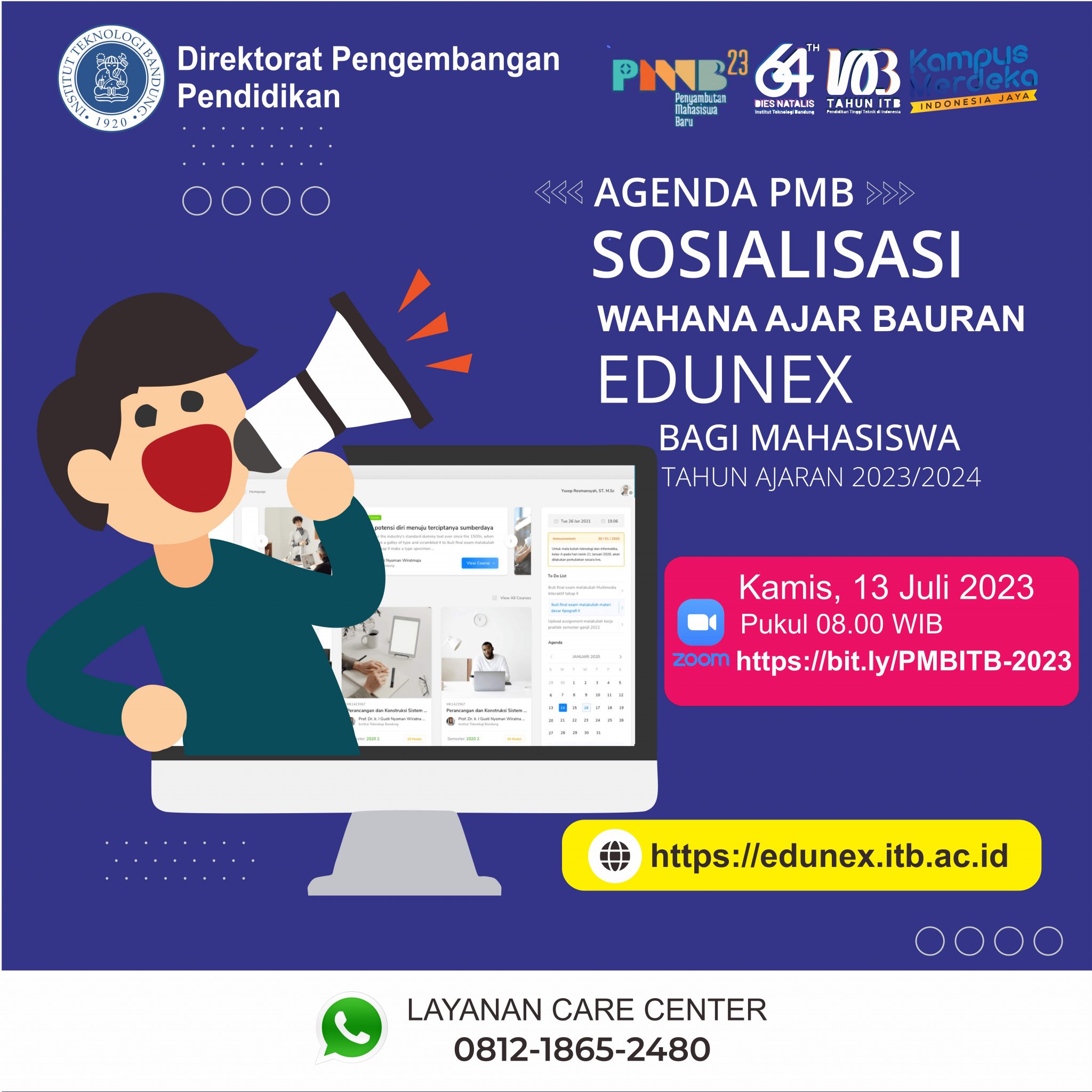 Agenda PMB 2023 – Sosialisasi EDUNEX Tahun Ajaran 2023/2024 ...