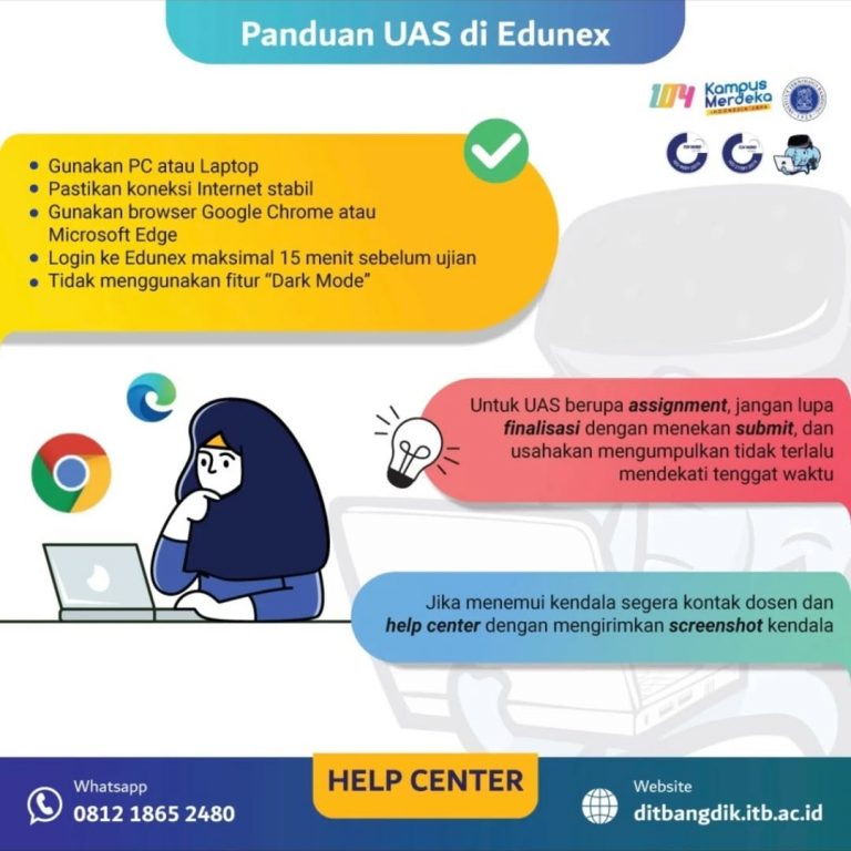 Panduan UAS di Edunex – Direktorat Pengembangan Pendidikan