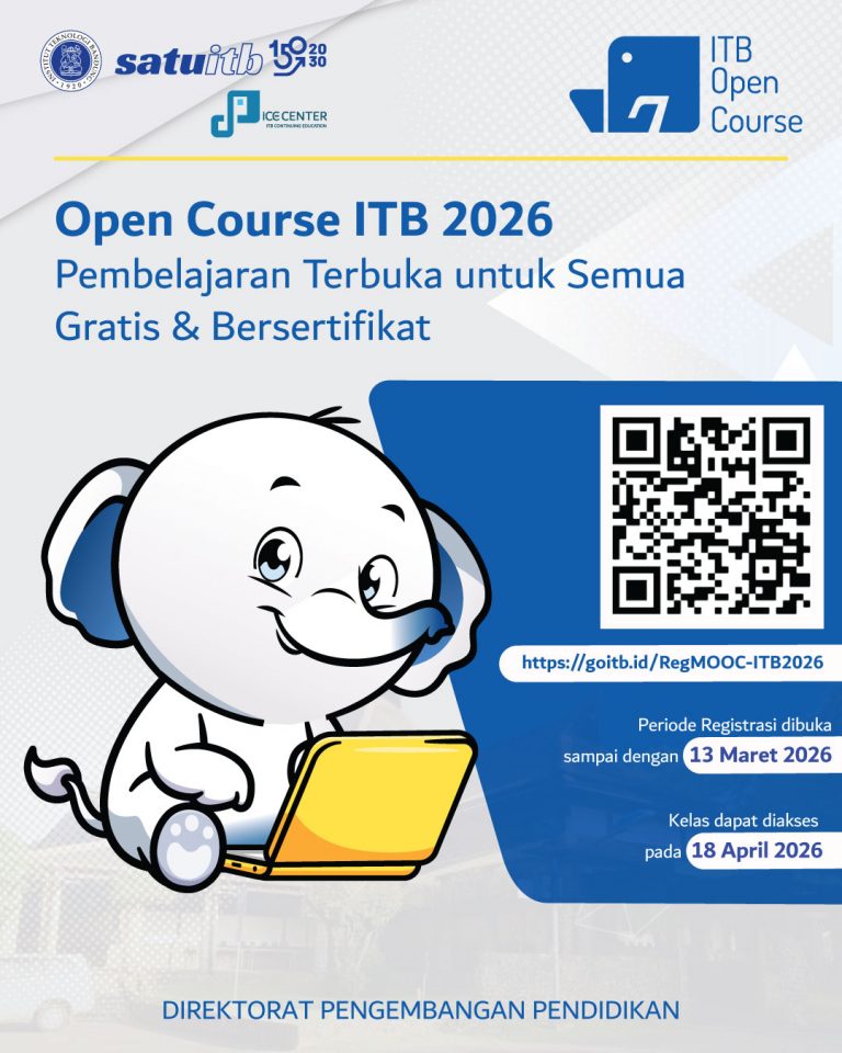 ITB Open Course 2026 Resmi Dibuka! – Direktorat Pengembangan Pendidikan